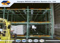 China Easy Assembly Gravity Pallet Racking Space Saving With Roller Track Movement for sale
