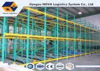 China Large Capacity Gravity Flow Pallet Rack , ISO Rolling Tire Storage Rack  for sale