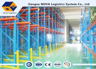China De Opslagaandrijving van het fabriekspakhuis in Pallet het Rekken met Corrosiebescherming Te koop