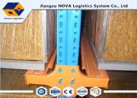 China Galvanised Pallet Racking , Homogeneous Products Drive Through Pallet Racking for sale