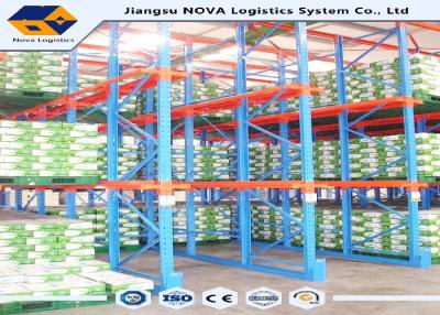 China Logistics Center Industrial Pallet Racking , Drive Through Racking System  for sale