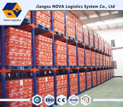 Cina La partita doppia spolverizza l'azionamento ricoprente nel racking del pallet per le materie prime in vendita