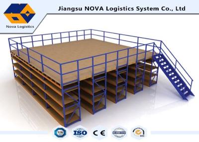 Cina Q235B ha usato il medium multi livello di protezione contro la corrosione dello scaffale del mezzanino/resistente durevoli in vendita