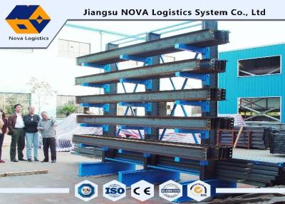 China Adjustable Warehouse Heavy Duty Cantilever Rack / Cantilever Pallet Racking for sale