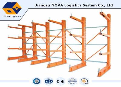 China Estantes voladizos resistentes del almacenamiento 200 - 1000 kilogramos por el brazo para los materiales de construcción en venta
