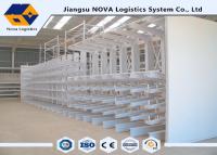China Long Shaped Loads Storage Cantilever Storage Racks Without Front Columns for sale