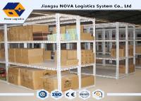 China Light Weight Rivet Boltless Shelving Customized With High Capacity Storage for sale