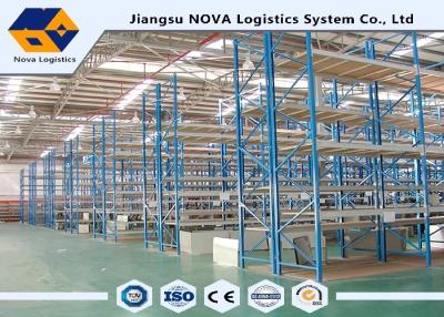 China 50.8mm Neigungs-Hochleistungspaletten-Racking mit moderner elektrostatischer dauerhafter Pulver-Beschichtung zu verkaufen