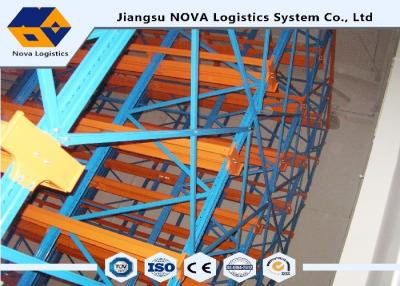 China Powder Coated Drive In Pallet Racking Industrial Heavy Loading 1500 Kg for sale