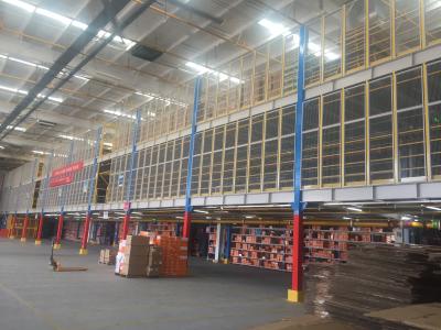 Cina Rack di stoccaggio multipiano in acciaio efficiente con rivestimento in polvere in vendita