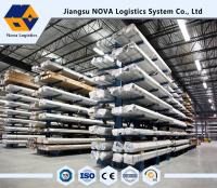 China Steel Cantilever Warehouse Storage Racking , Level Height Adjustable for sale