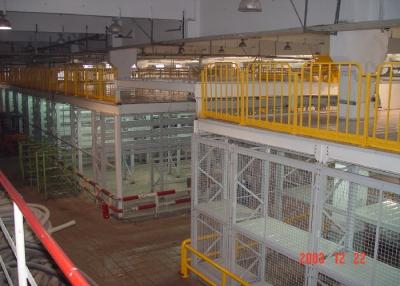 Китай Шкаф Mezzanie яруса хранения склада Multi, нагружает емкость 300 - 1000kg продается