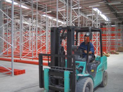 China Racking de aço durável do armazém da pálete com carga alta 3000kg/camada à venda