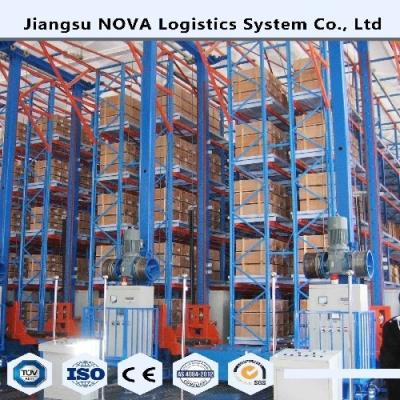 China Система стойки ASRS Модульная автоматизированная система хранения с покрытием порошками для тяжелой работы поддонов for sale