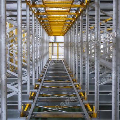 China Warehouse Steel Storage Four Way Radio Shuttle Racking System Versatile Shuttle Pallet Racking for sale