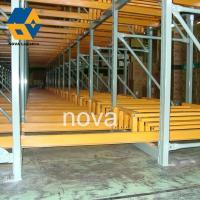 China Optimum Density Storage Push Back Racking Maximizes Warehouse Capacity for sale