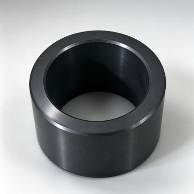 China Pressureless Sintered Silicon Carbide Components SSiC Ceramic Plates Gaskets Washer Bushing Sleeve for sale