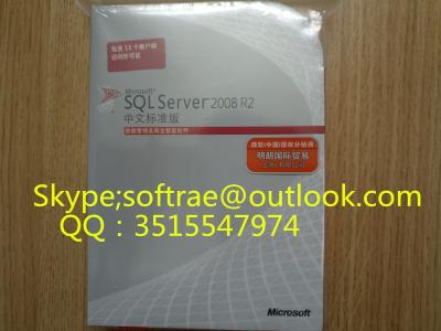 China SQL Server 2008 R2 Standard Edition and Enterprise Edition for sale