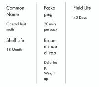 China Pheromone Lure for Grapholita molesta for sale