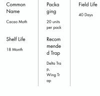 China Pheromone Lure for Ephestia elutella for sale