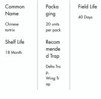 China Pheromone Lure for Cydia trasias for sale