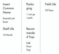 China Pheromone Lure for Agrilus planipennis for sale
