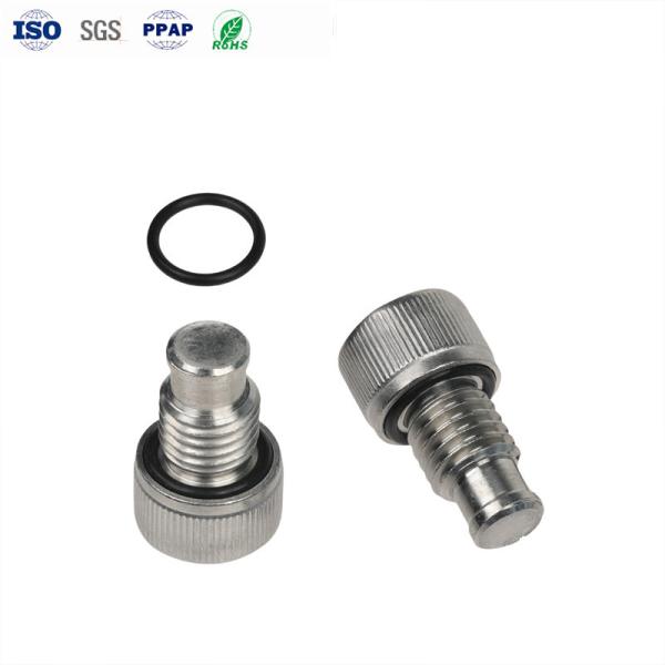 Quality Waterproof screws stainless steel hexagonal slot cylindrical head with rubber for sale