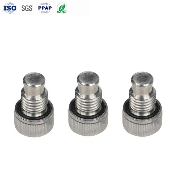 Quality Waterproof screws stainless steel hexagonal slot cylindrical head with rubber ring for sale