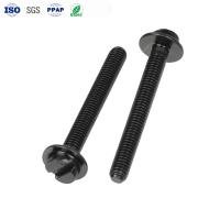 Quality Carbon Steel Long Bolt Black Zinc Slotted Non Standard Flat Head Bolts 4.8 Grade for sale