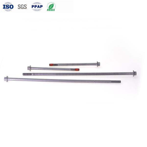 Quality Alloy Steel Automobile Fasteners Grade 10.9 Hexagonal Flange Bolt Electroplated for sale