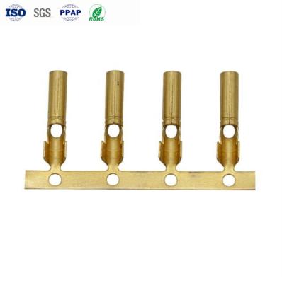 China Custom Brass Stamping Parts CNC Machined ±0.01mm Tolerance for sale