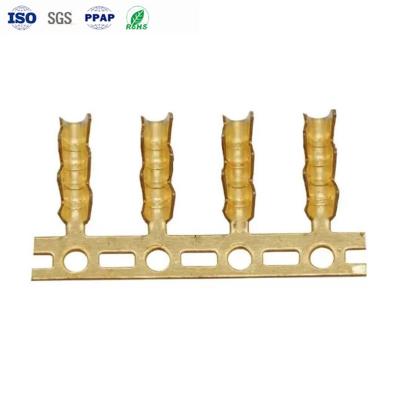 China Custom Brass Stamping Parts CNC Machined ±0.01mm Tolerance for sale