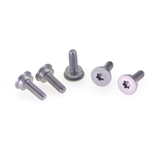 Quality Plum Blossom Groove Step Screw Grade 10.9 Stainless Steel Fasteners Flat Head for sale
