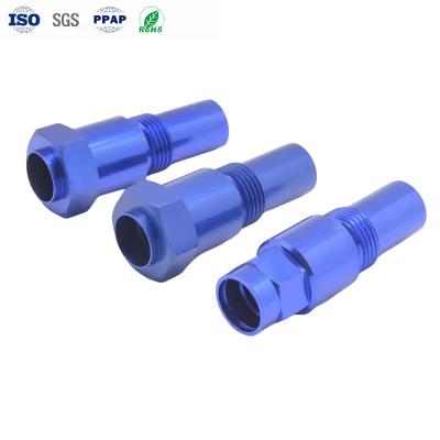 Cina Parti in alluminio CNC di precisione con tolleranza ± 0,01 mm anodizzate in vendita