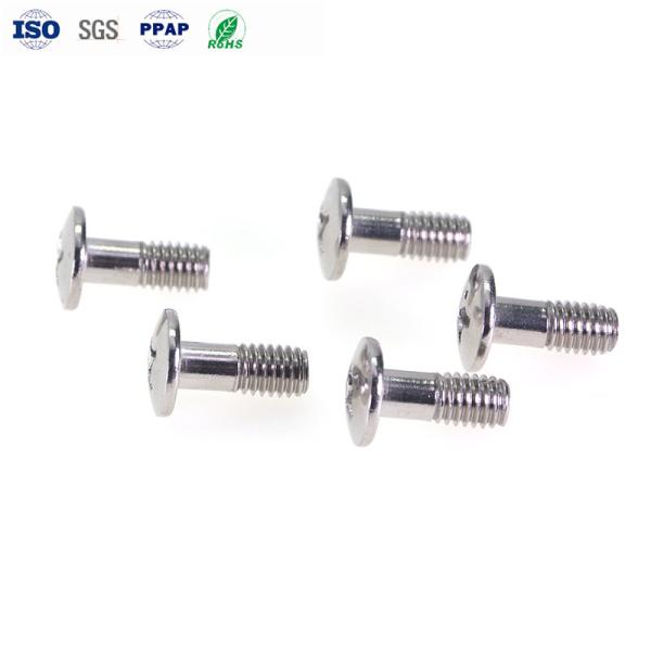 Quality Thin Pan Automobile Fasteners Head Half Thread Cross Groove Stainless Steel Bolt for sale