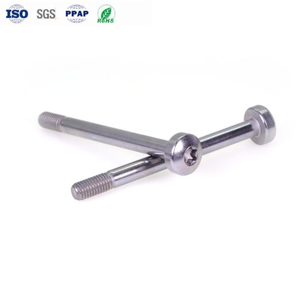 Quality Stainless Steel Long Screw With Plum Blossom Groove Pan Head Half Thread for sale