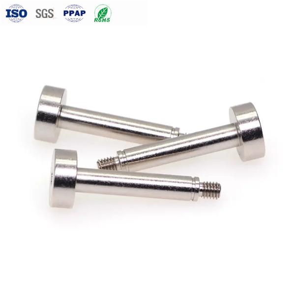 Quality Custom Automobile Fasteners Stainless Steel M4 Shoulder Screw Plum Blossom for sale