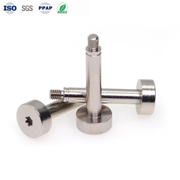 Quality Custom Automobile Fasteners Stainless Steel  M4 Shoulder Screw Plum Blossom Groove for sale