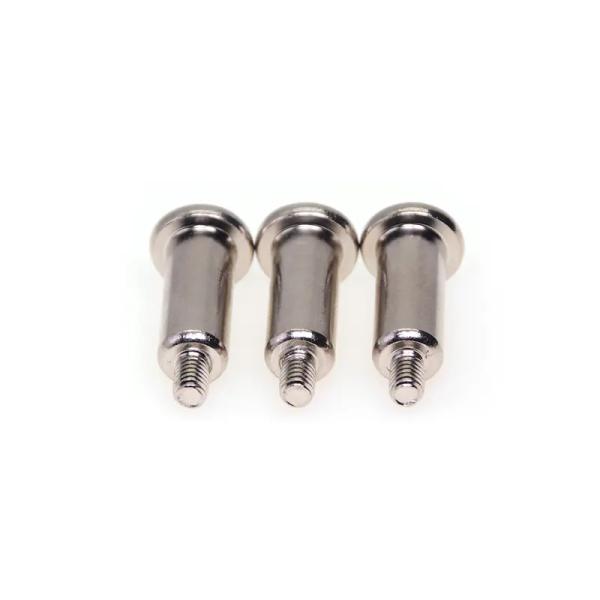 Quality Custom M3 X 25 Step Shoulder Screws Stainless Steel Bolts Cross Slot Thin Flat for sale