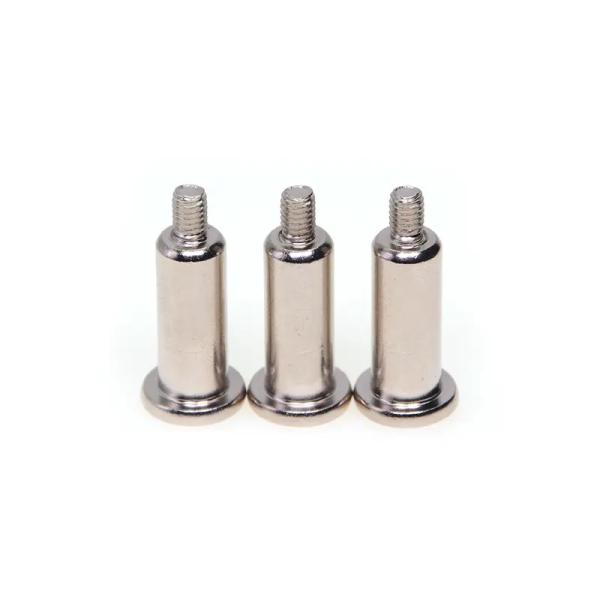 Quality Custom M3 X 25 Step Shoulder Screws Stainless Steel Bolts Cross Slot Thin Flat for sale