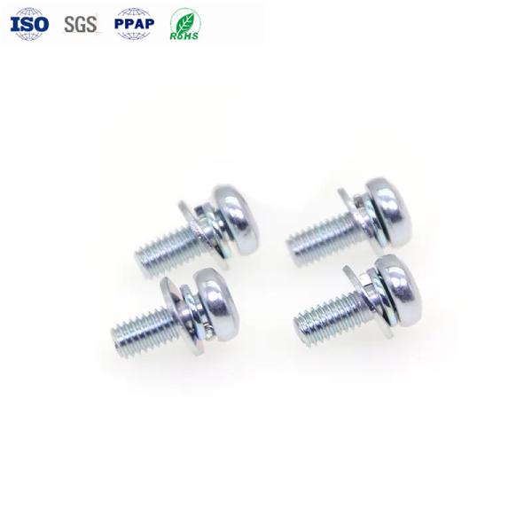 Quality M3 X 8 Electronic Screws Combination Screw Carbon Steel TORX Pan Head for sale