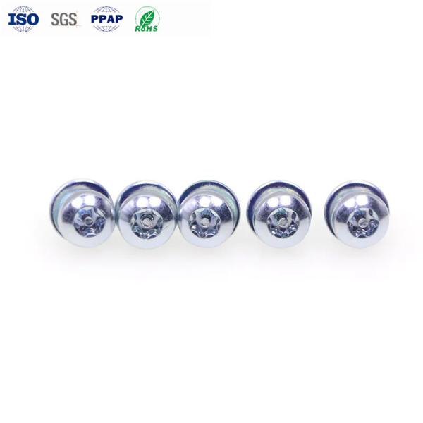 Quality M3 X 8 Electronic Screws Combination Screw Carbon Steel TORX Pan Head for sale