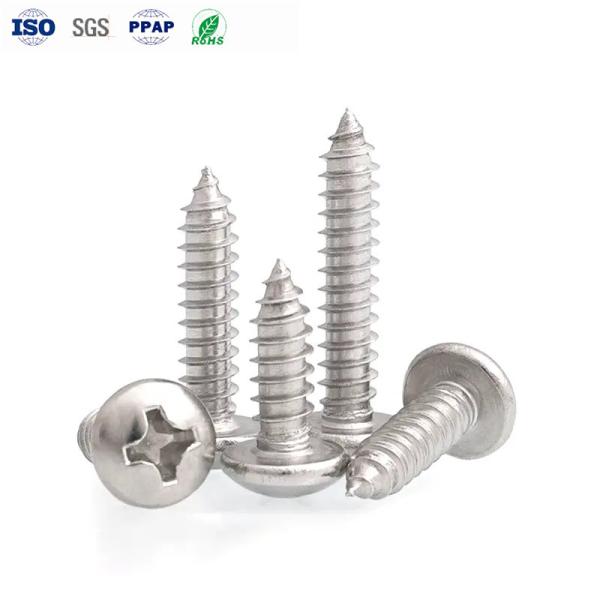 Quality ST4 X 8 ST4 X 15 Stainless Steel Electronic Screws Pan Head Pointed Tail Self Drilling Metal Screws for sale