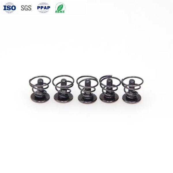 Quality Spring Mini Screws For Electronics M1.2 Black Computer Mother Board Screws for sale