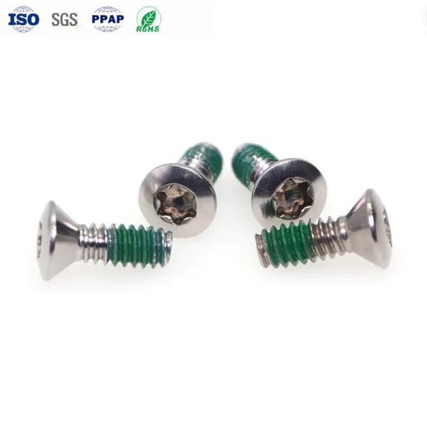 Quality Custom M2 X 8 Carbon Steel Screw Nickel Plated Torx Slot Countersunk Screw for sale