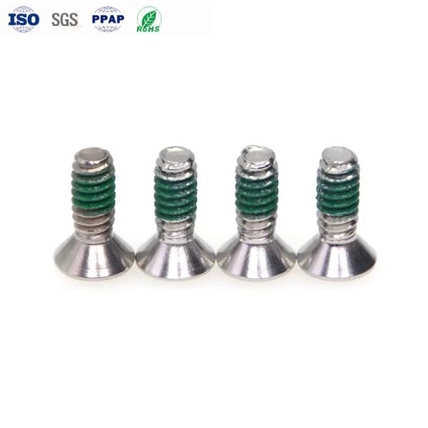 Quality Custom M2 X 8 Carbon Steel Screw Nickel Plated Torx Slot Countersunk Screw for sale