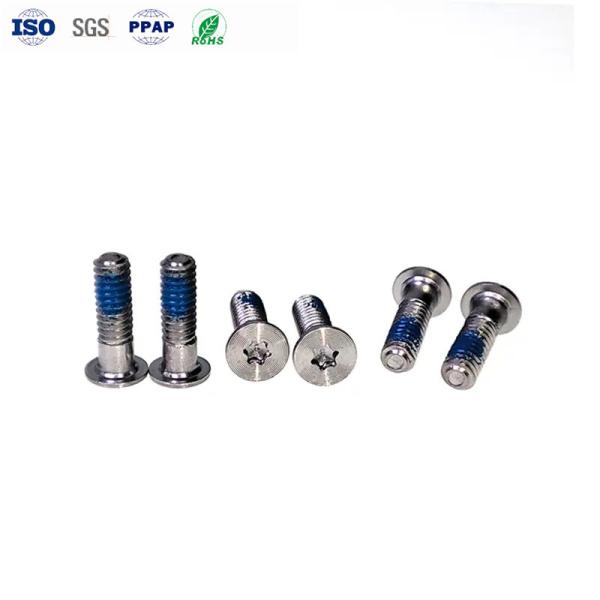 Quality Custom M1.0 CD Pattern Screw Adhesive Anti Loosening  Stainless Steel Torx Screw for sale