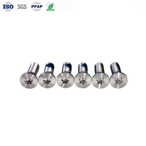 Quality Custom M1.0 CD Pattern Screw Adhesive Anti Loosening Stainless Steel Torx Screw for sale