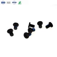 Quality M1 * 2 Micro Small Screw Black Zinc Nickel Alloy Small Torx Screws Flat Head for sale