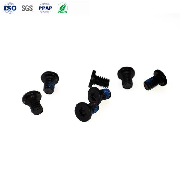 Quality M1 * 2 Micro Small Screw Black Zinc Nickel Alloy Small Torx Screws Flat Head for sale